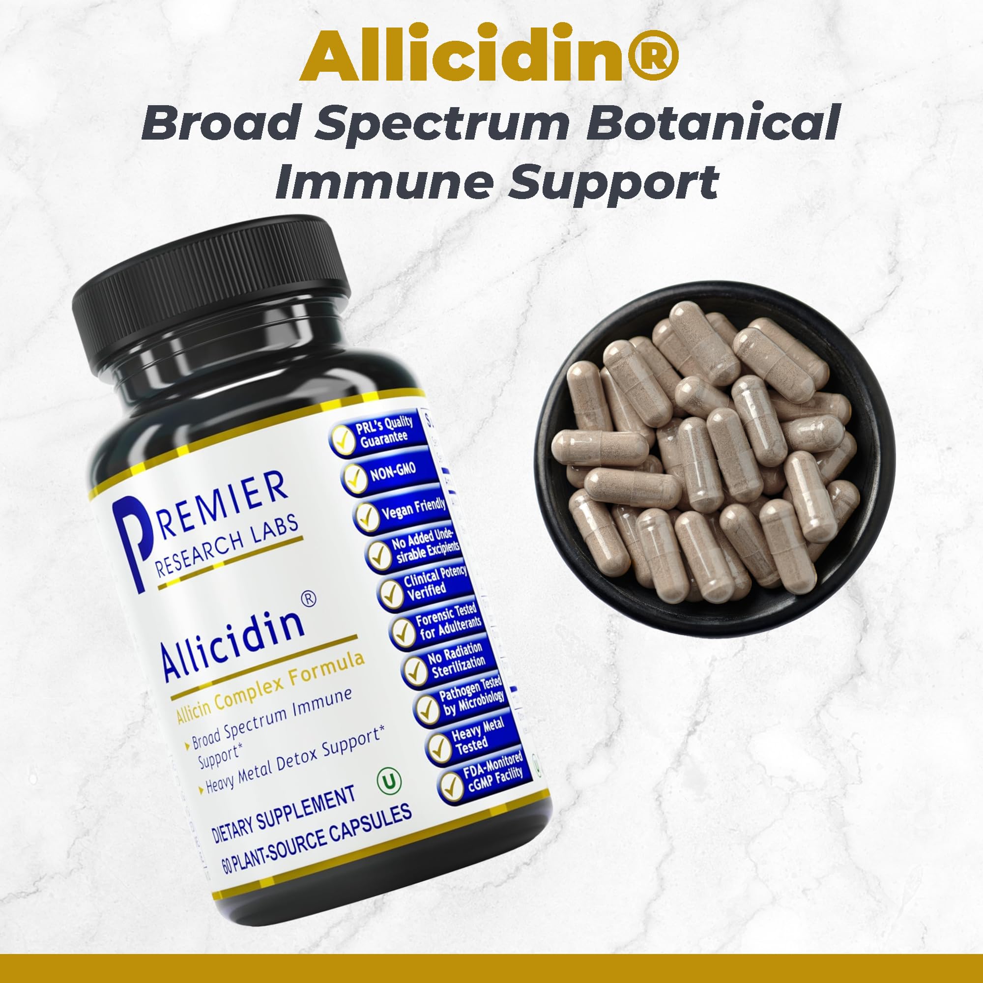 natural immune support with allicin