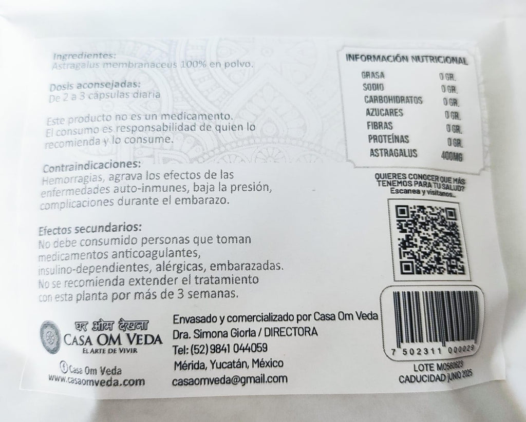 natural immune support with astragalus root