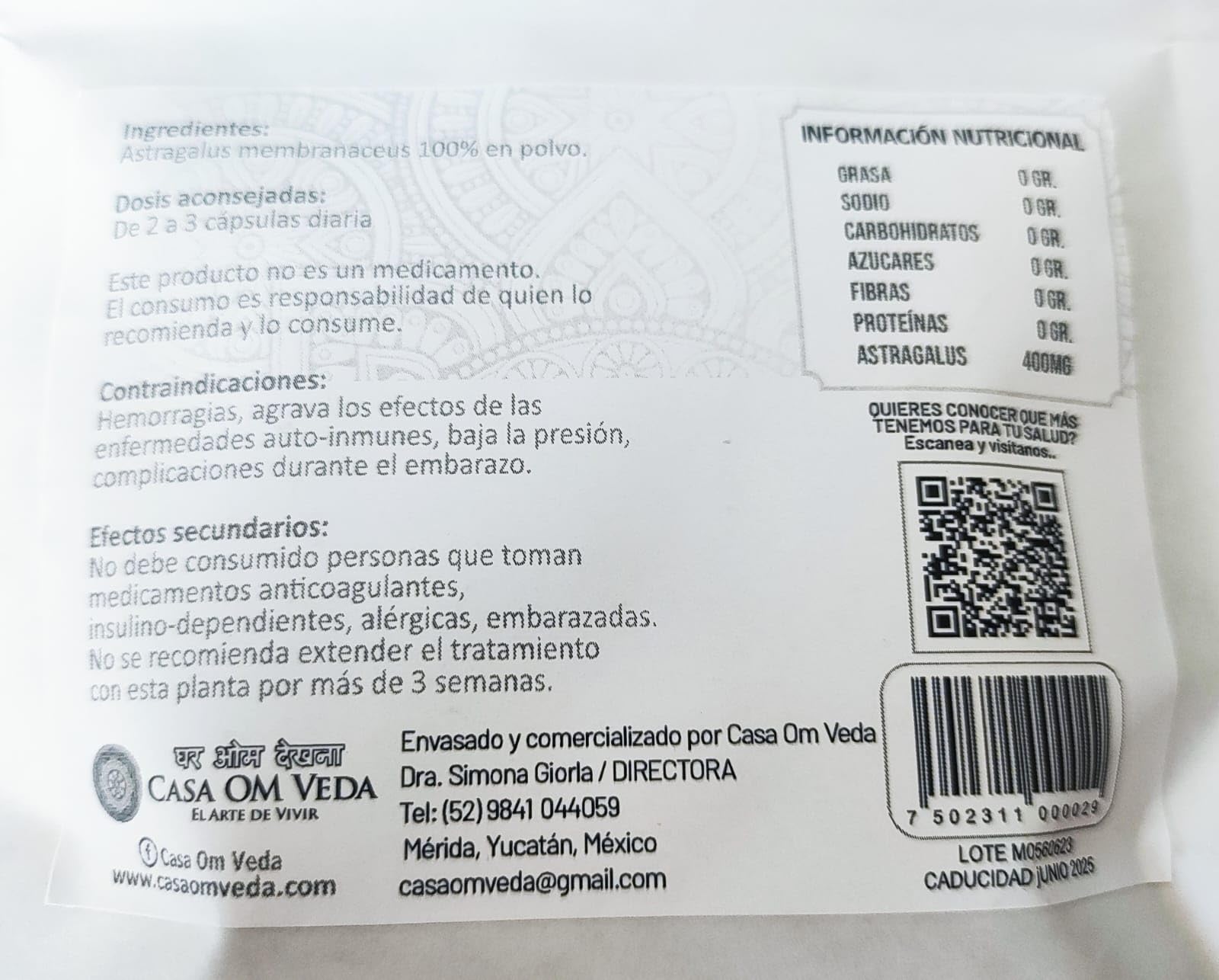 natural immune support with astragalus root