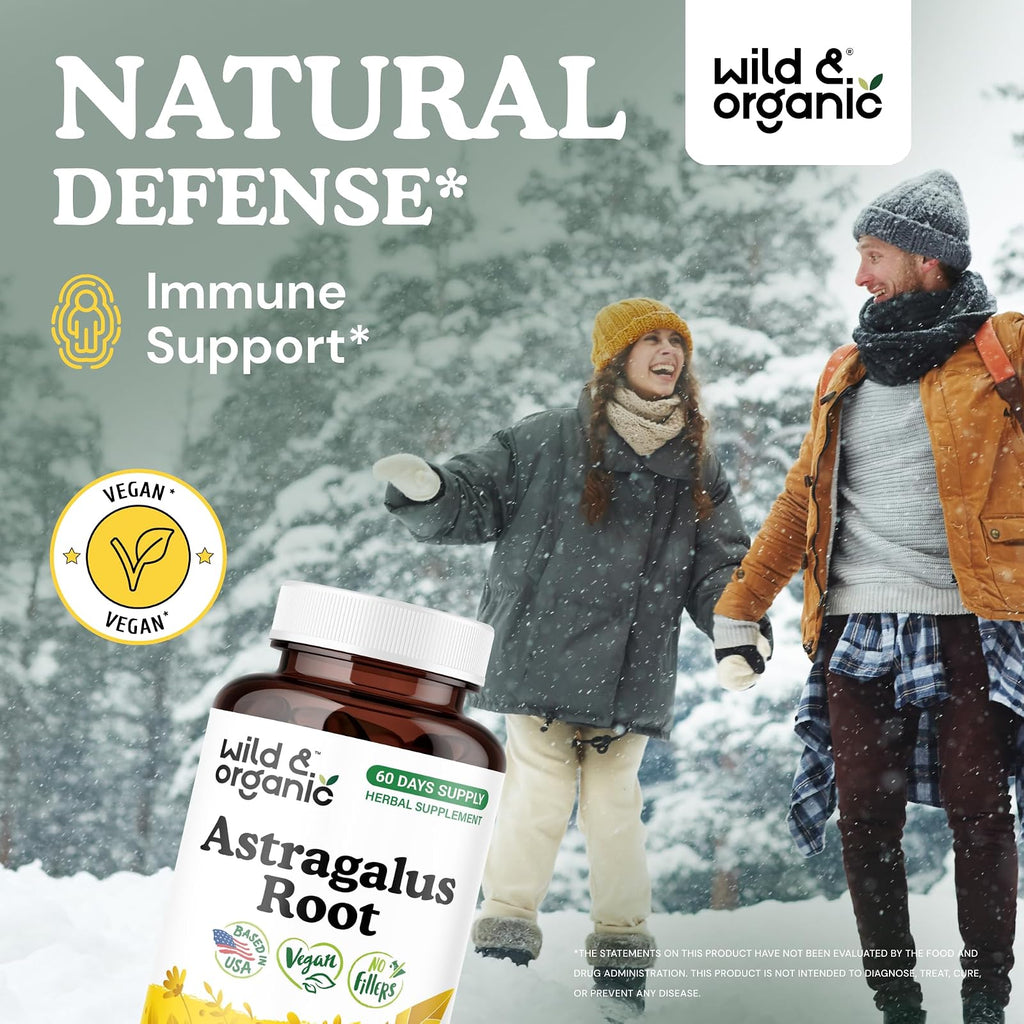 natural immune support with astragalus