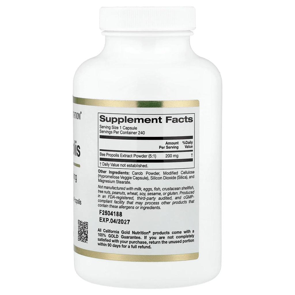 natural immune support with bee propolis