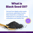 Natural immune support with black seed oil