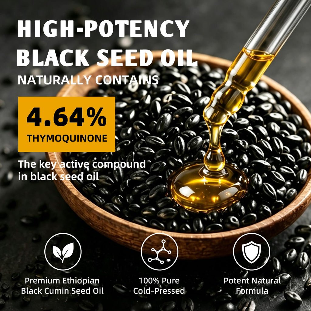 Natural immune support with black seed