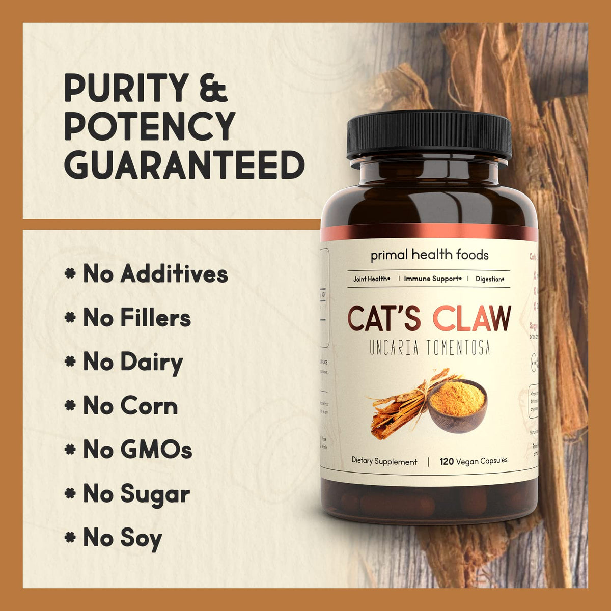 Natural immune support with Cat's Claw