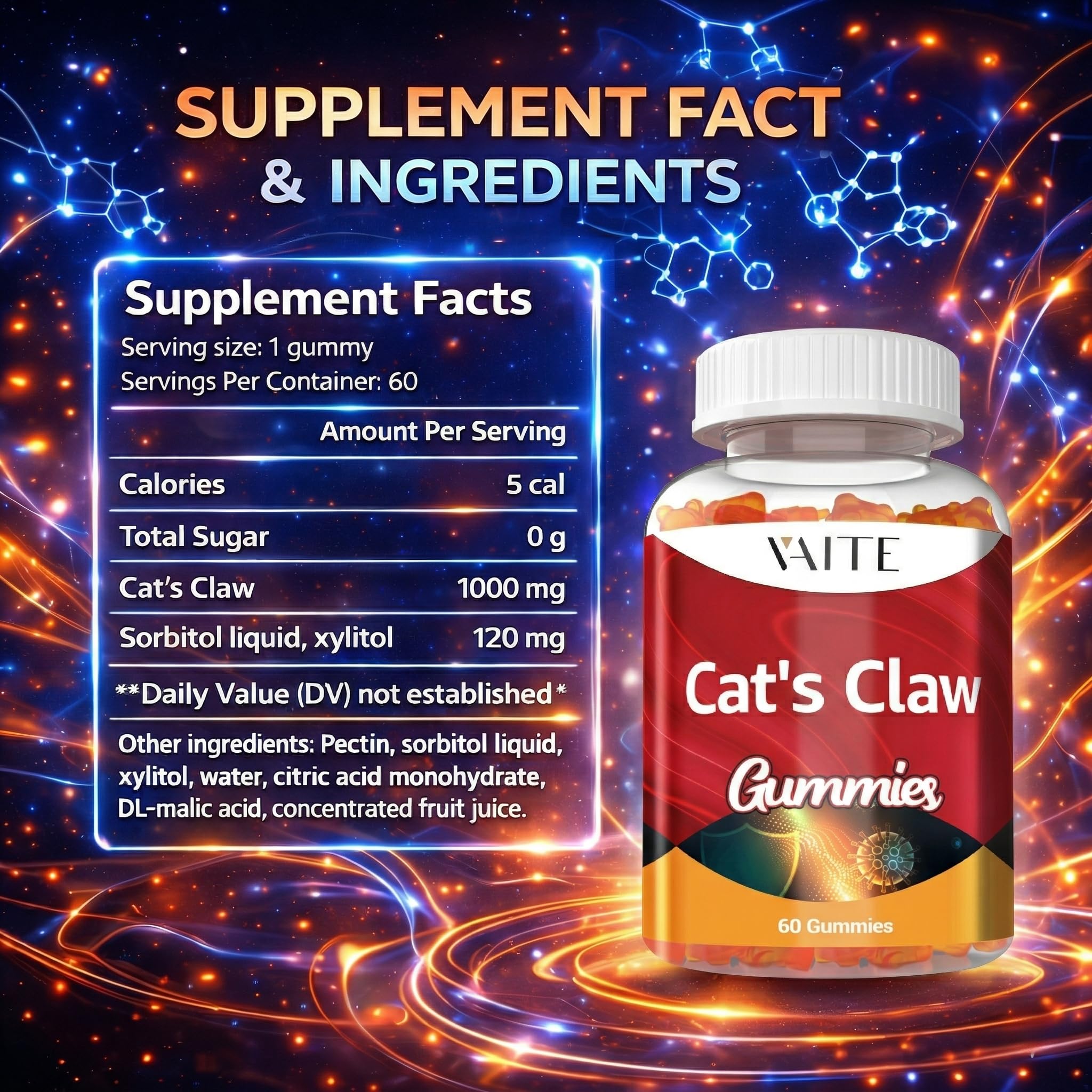 Natural immune support with Cats Claw