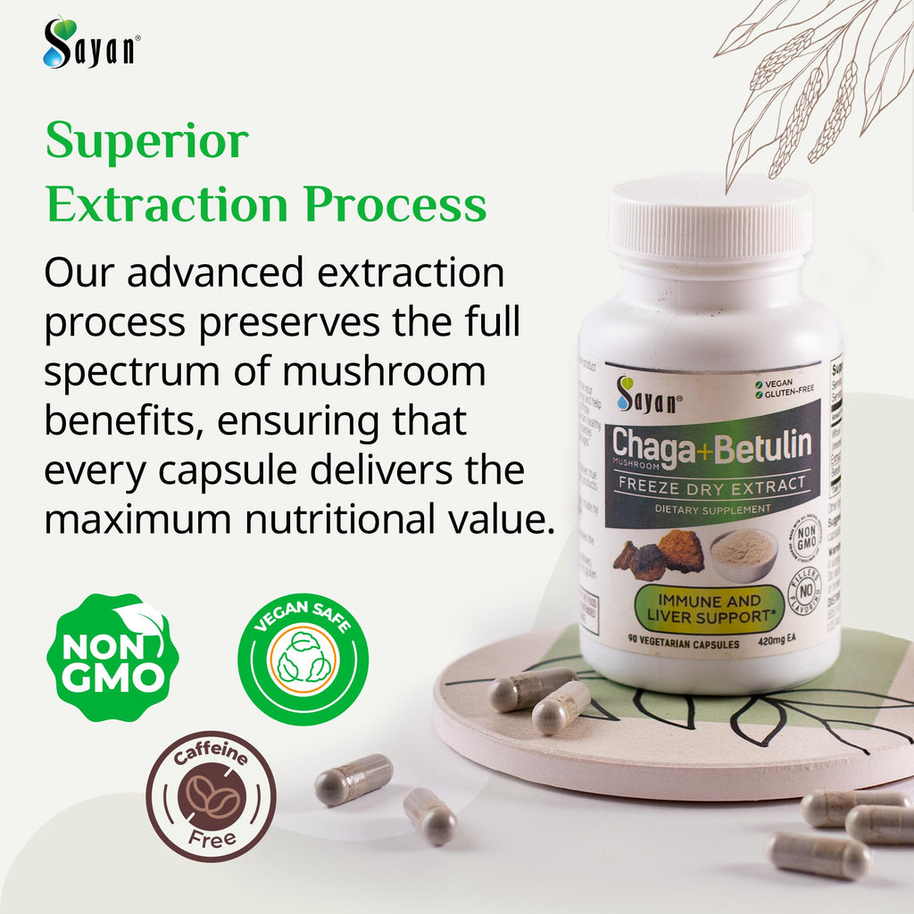 Natural immune support with Chaga