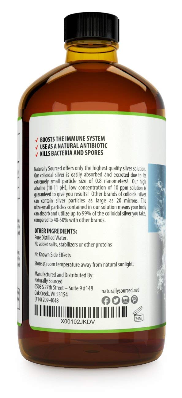 natural immune support with colloidal silver