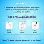 Natural immune support with colostrum