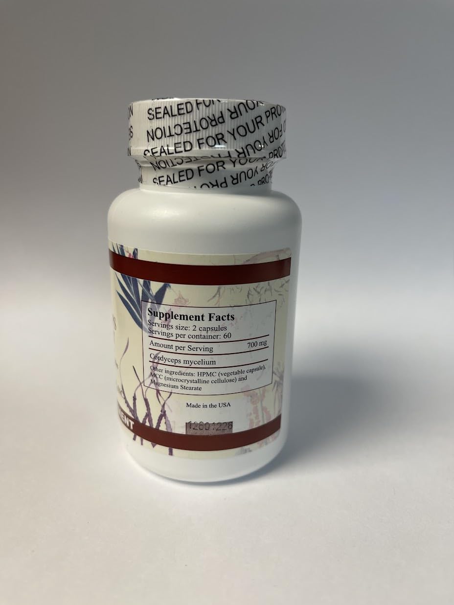 Natural immune support with cordyceps