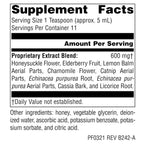 natural immune support with echinacea