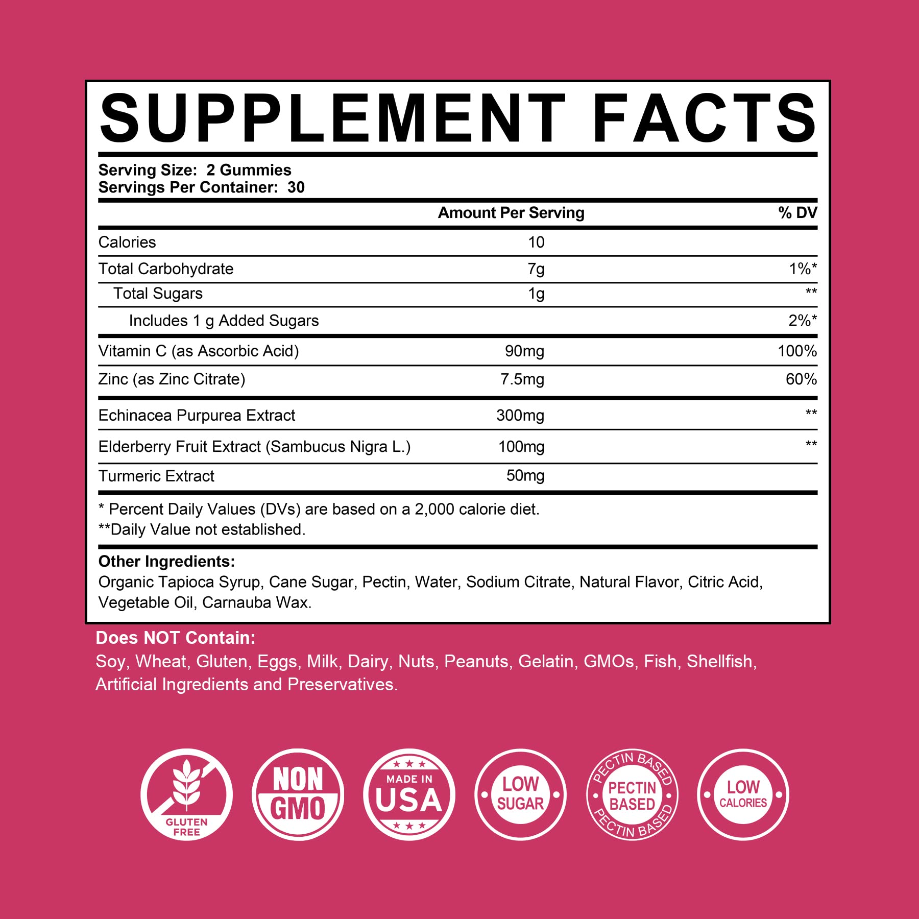 natural immune support with echinacea