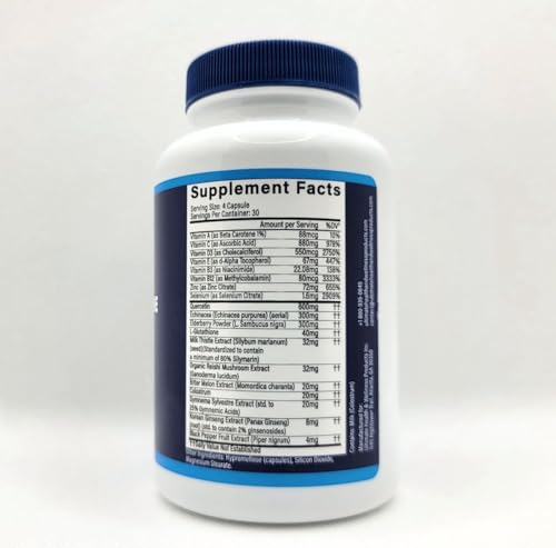 natural immune support with echinacea