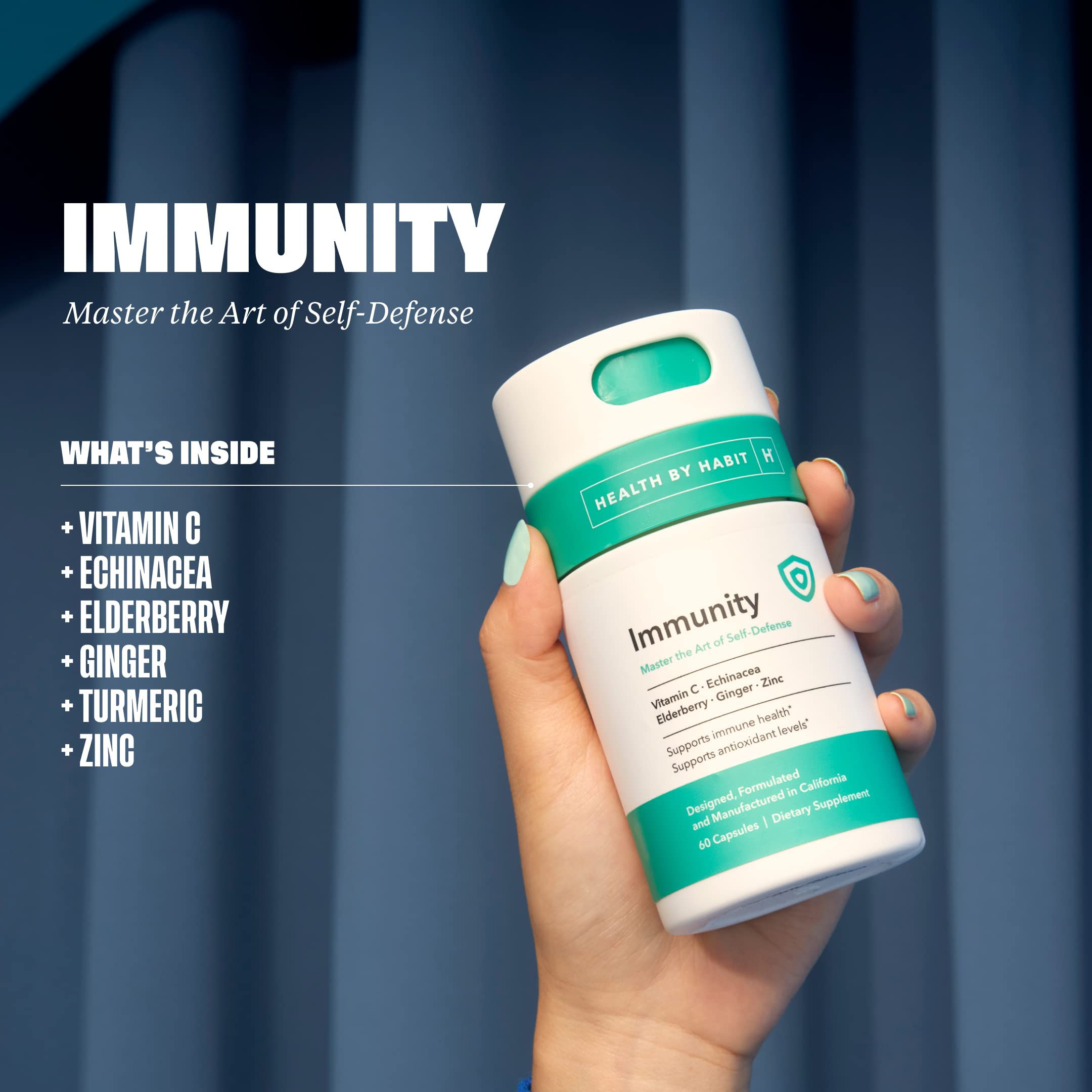 Natural immune support with echinacea