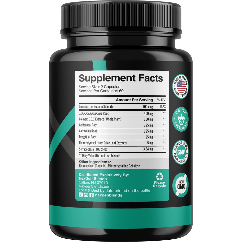 natural immune support with echinacea