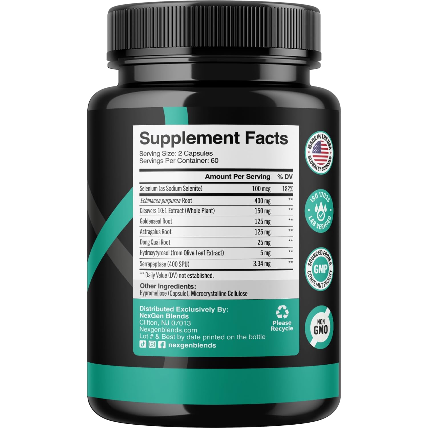 natural immune support with echinacea