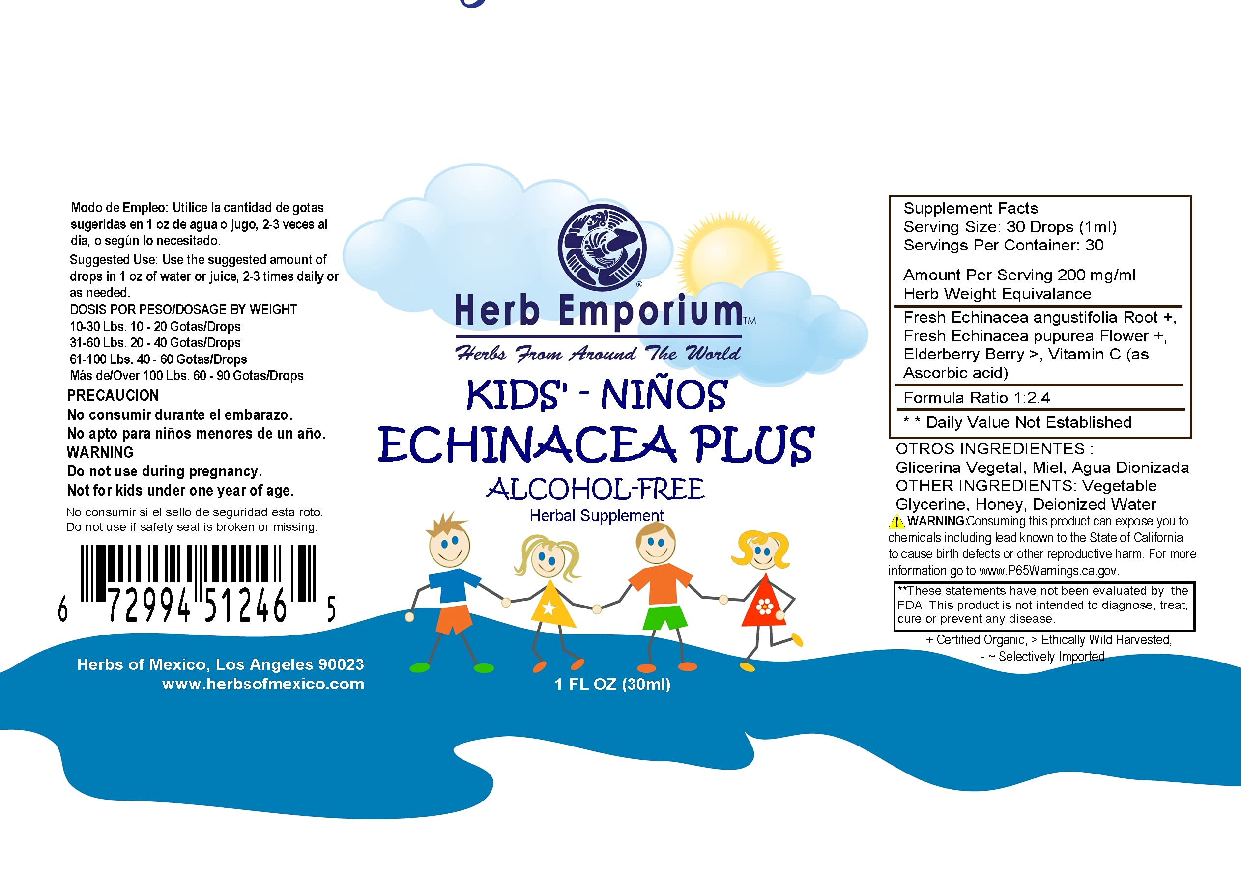 natural immune support with echinacea