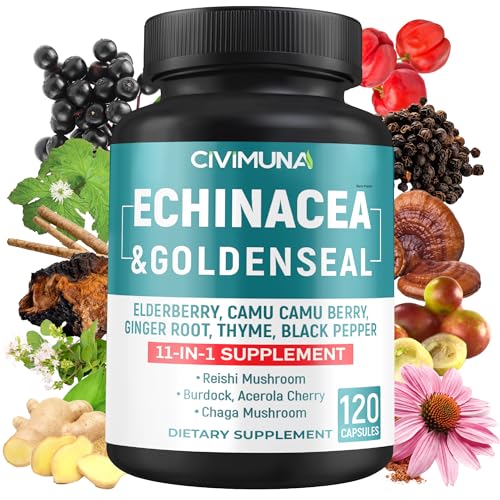 Natural immune support with echinacea