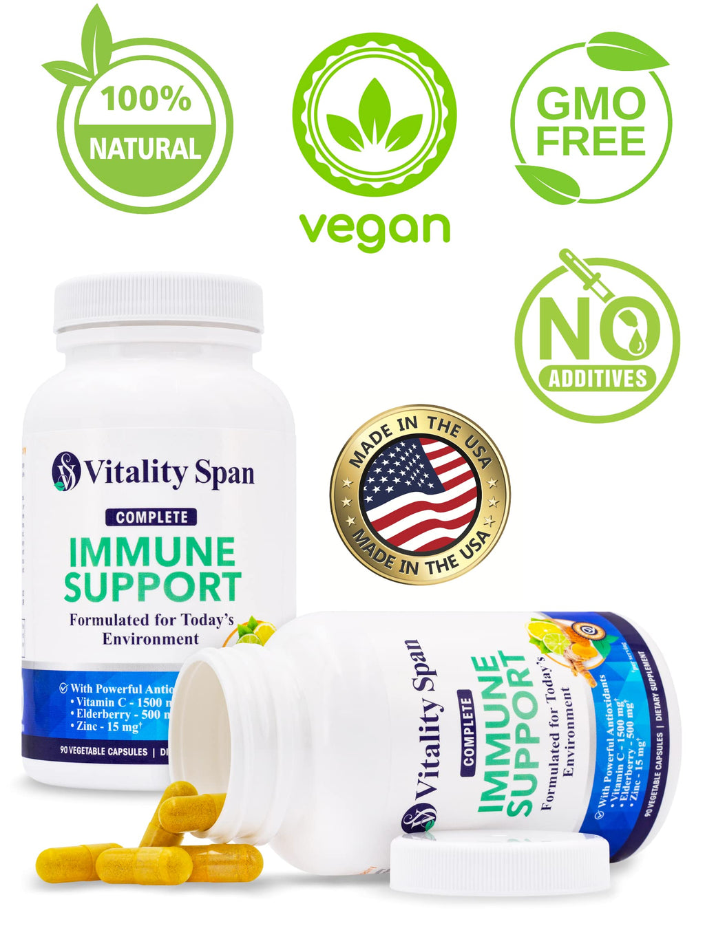 natural immune support with elderberry