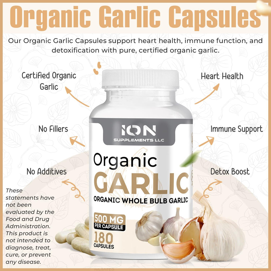 Natural immune support with garlic