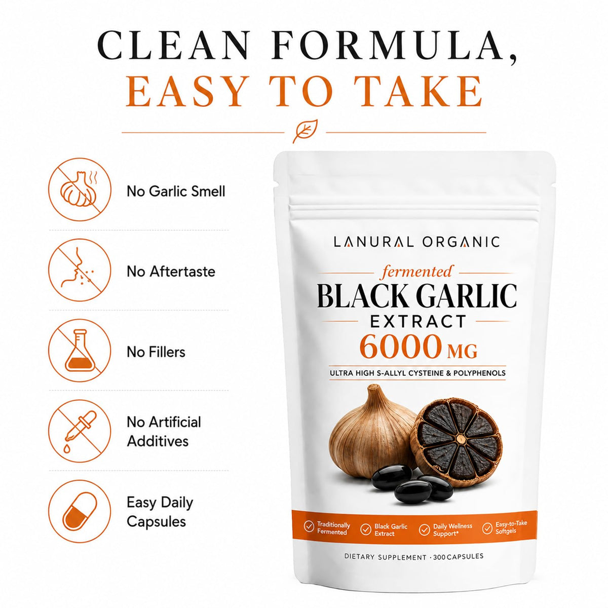 natural immune support with garlic