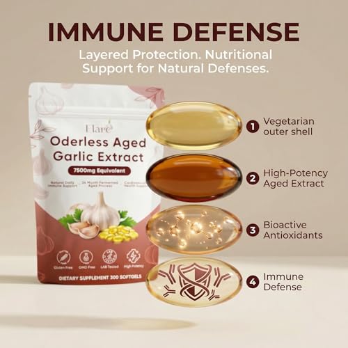 natural immune support with garlic