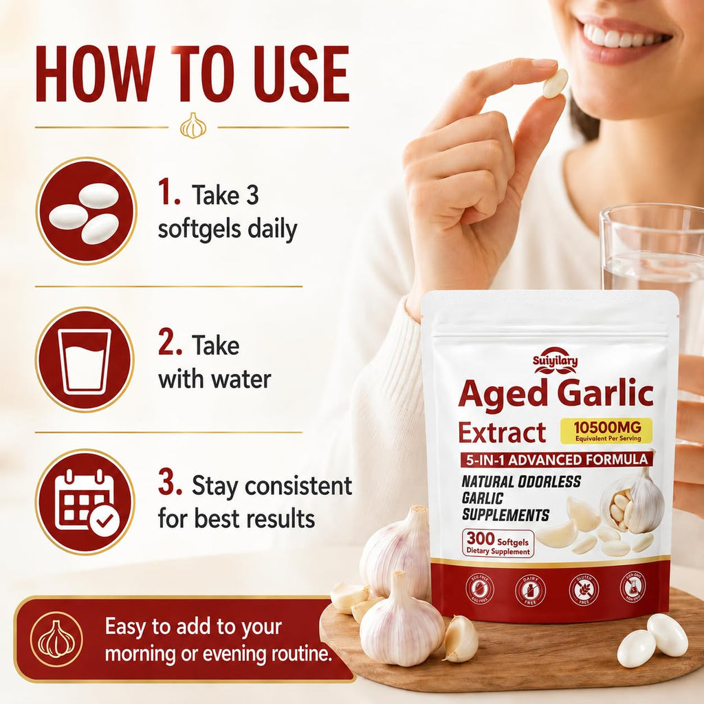 natural immune support with garlic