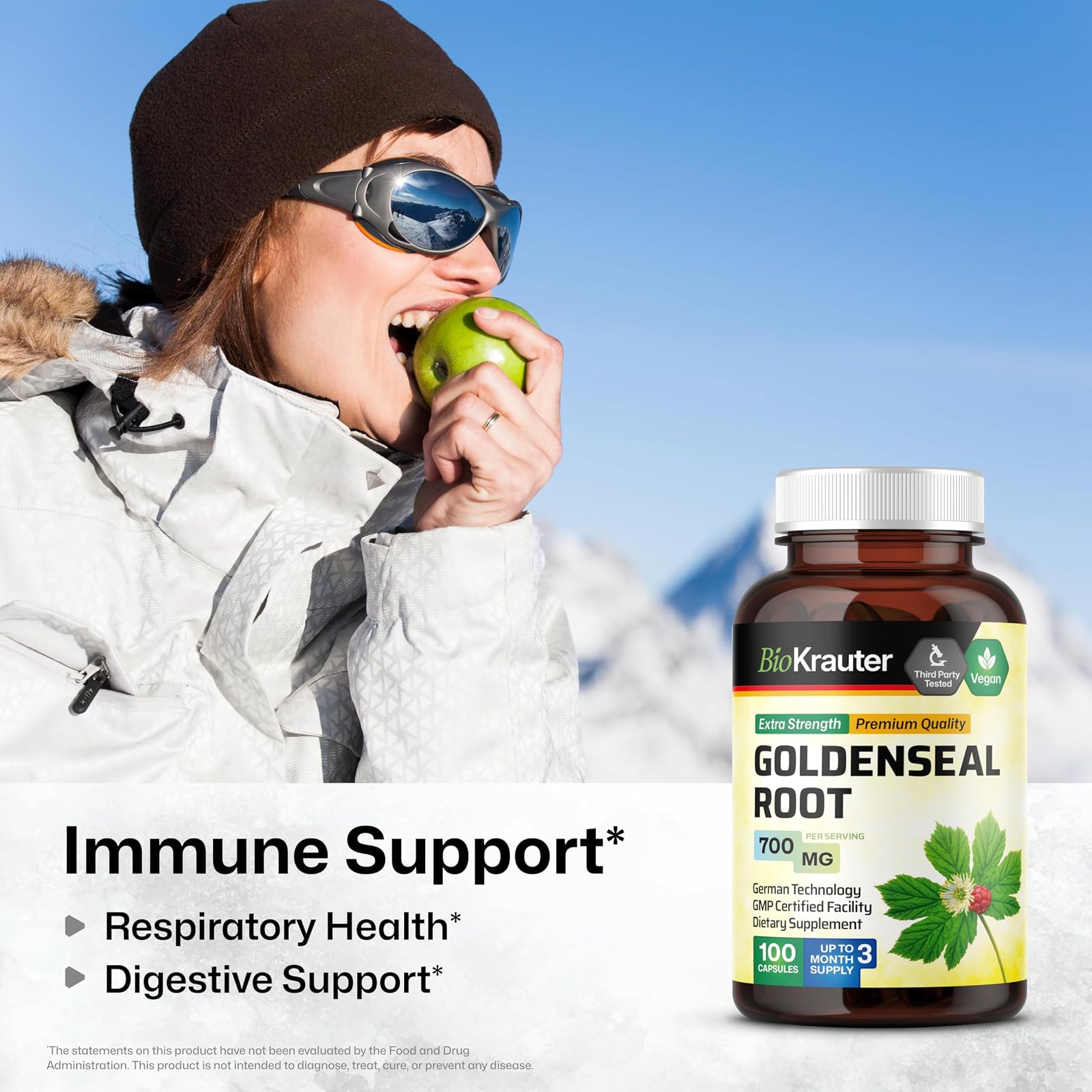 natural immune support with Goldenseal