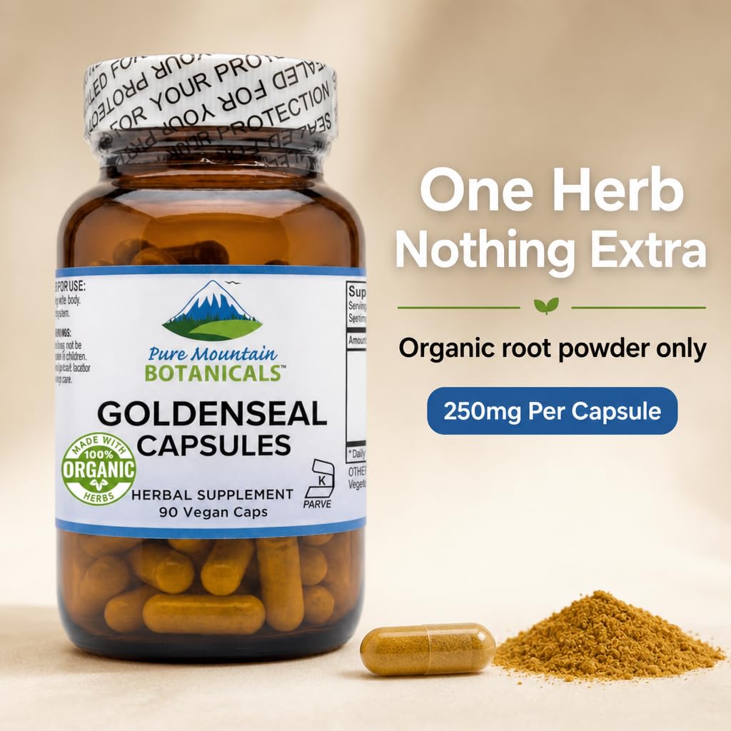 Natural immune support with Goldenseal