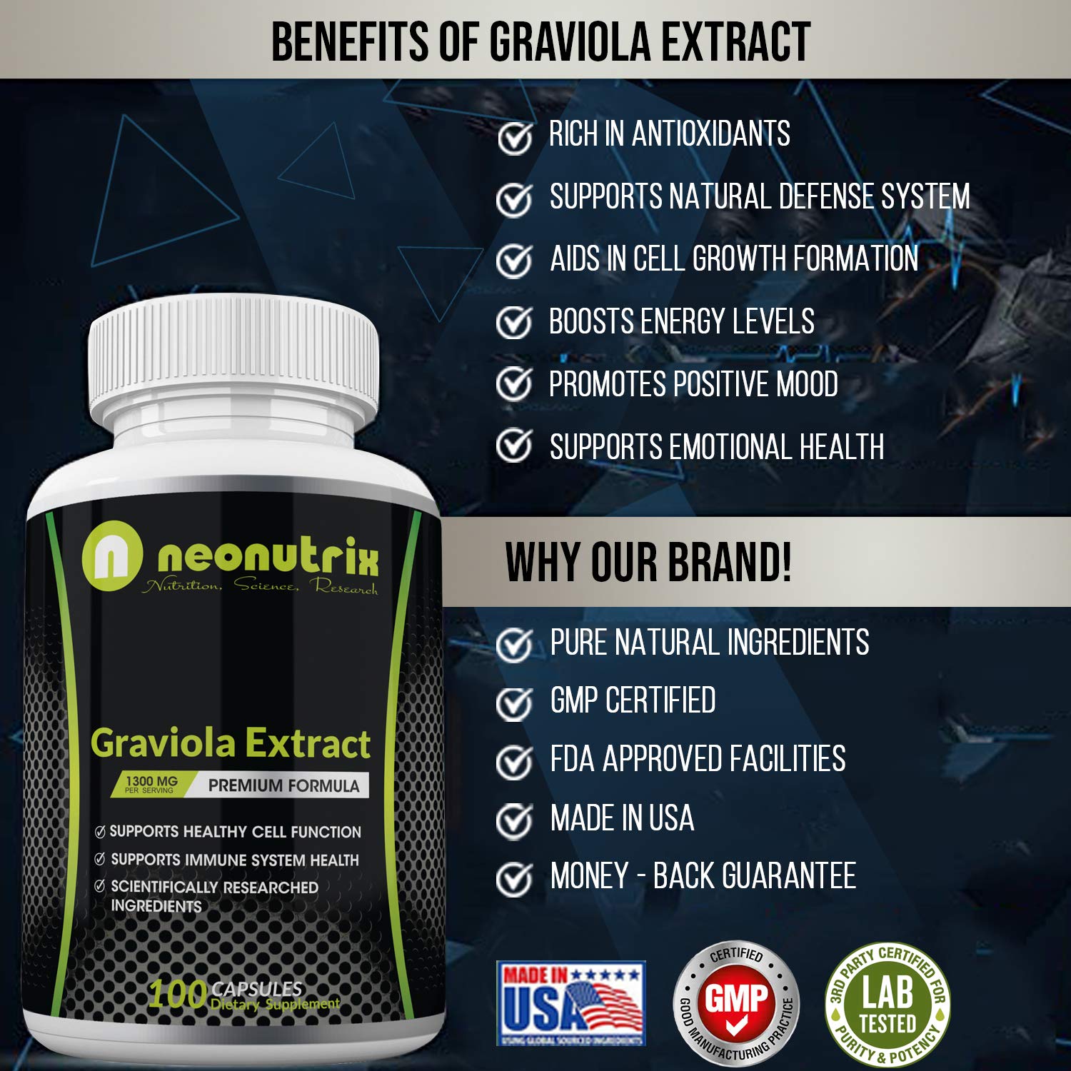 Natural immune support with Graviola