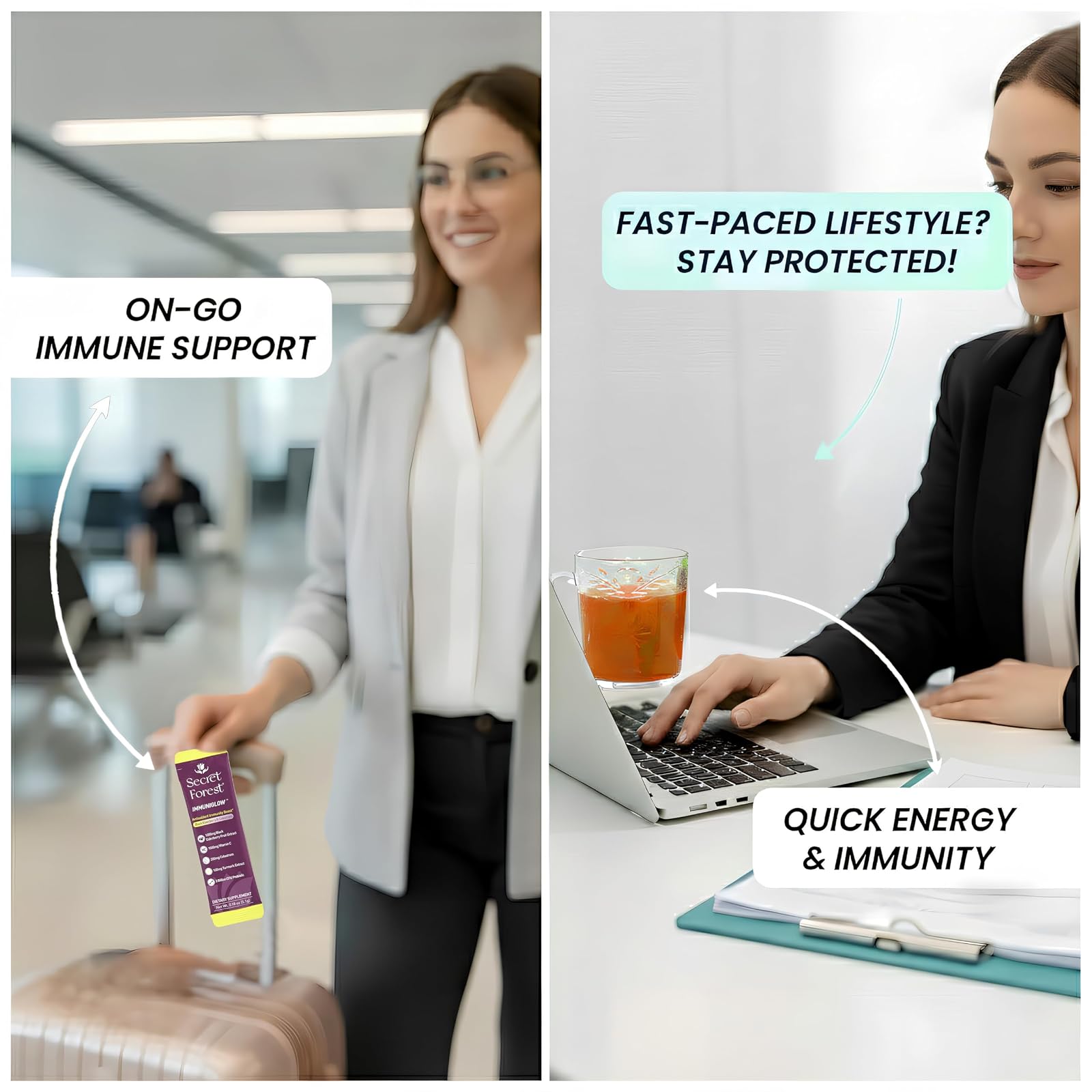 Natural immune support with ImmuniGlow