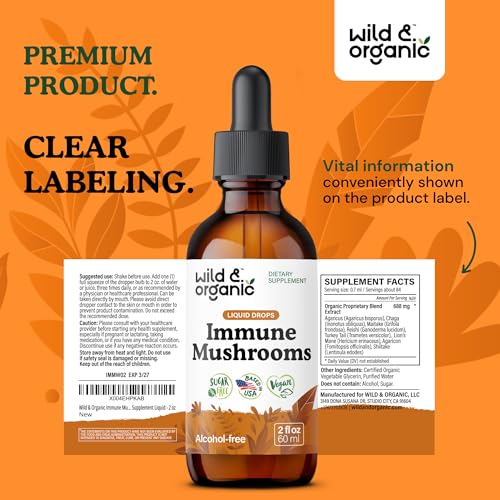 Natural immune support with mushrooms
