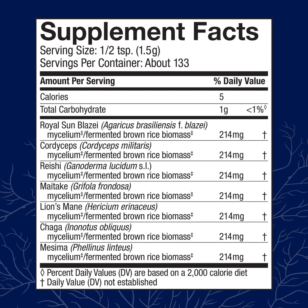 natural immune support with mushrooms