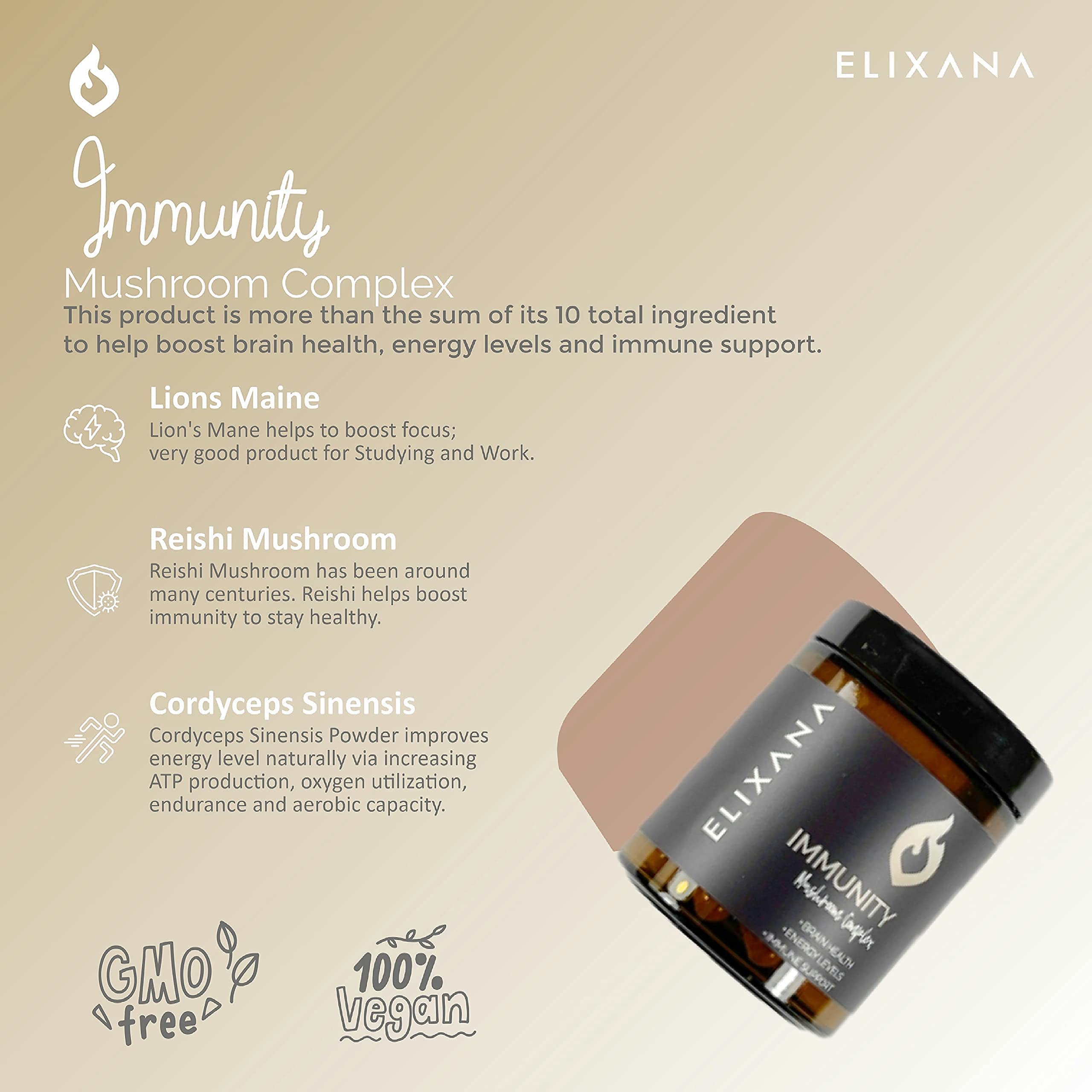 Natural immune support with mushrooms