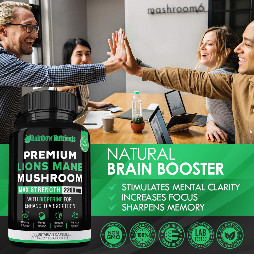 natural immune support with mushrooms