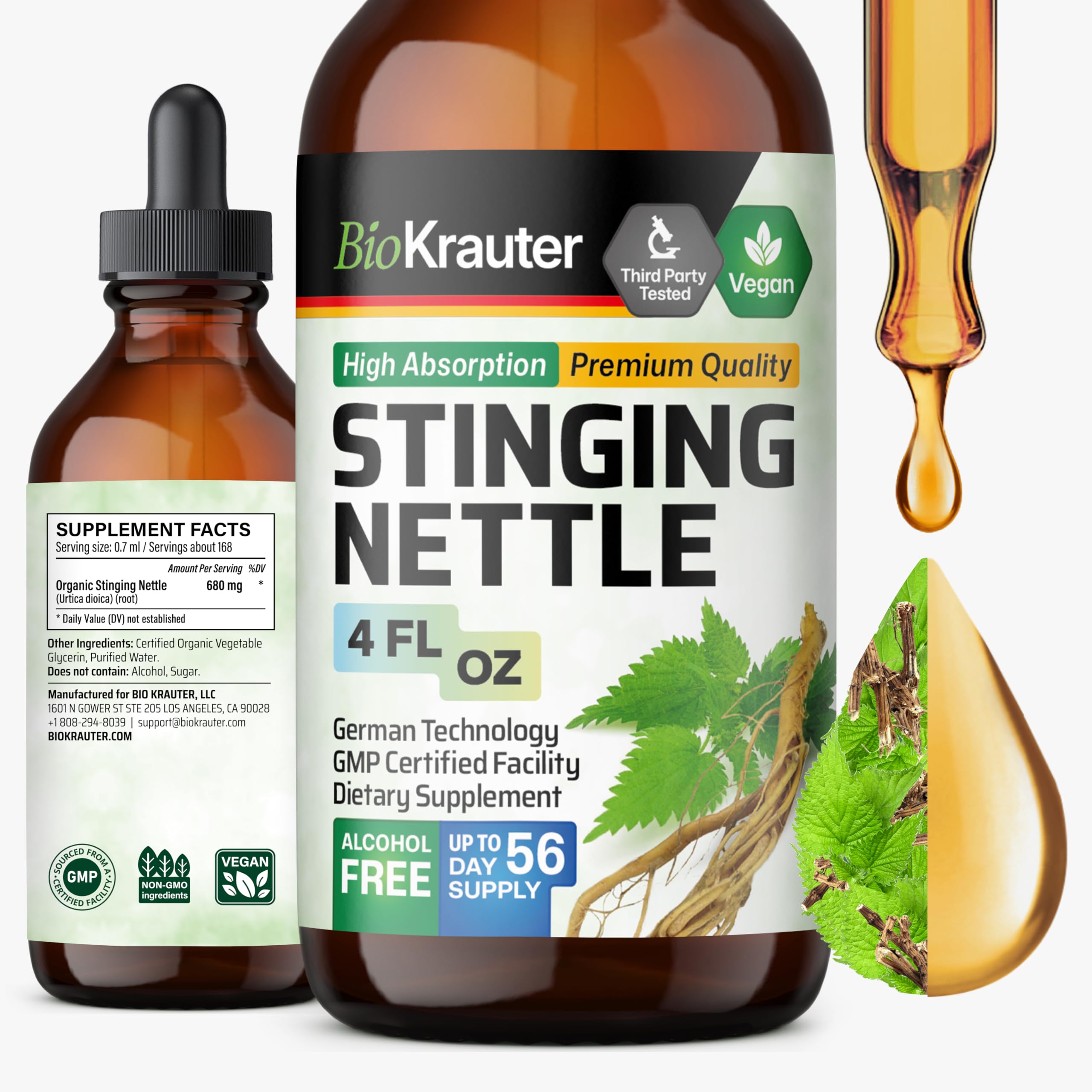 natural immune support with nettle