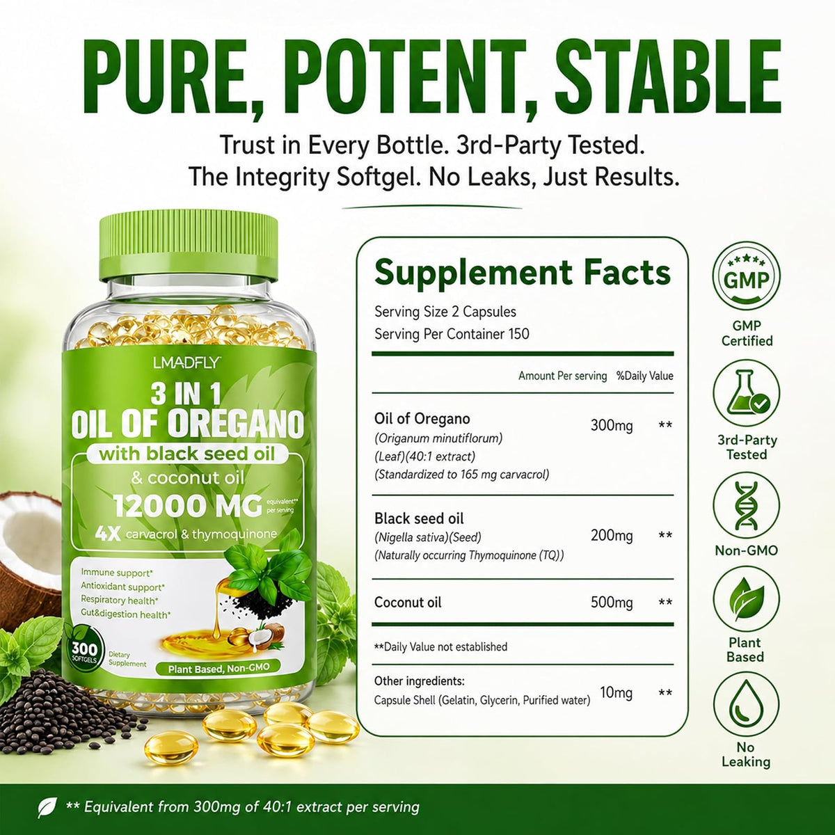 natural immune support with oregano oil