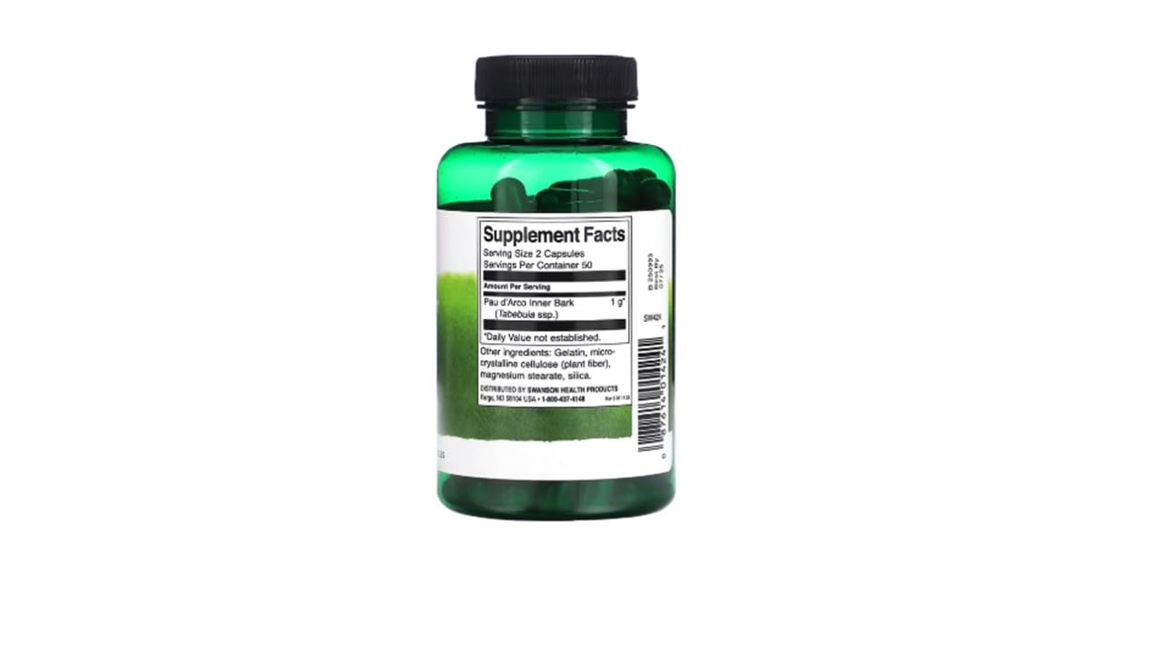 natural immune support with PAU d'Arco