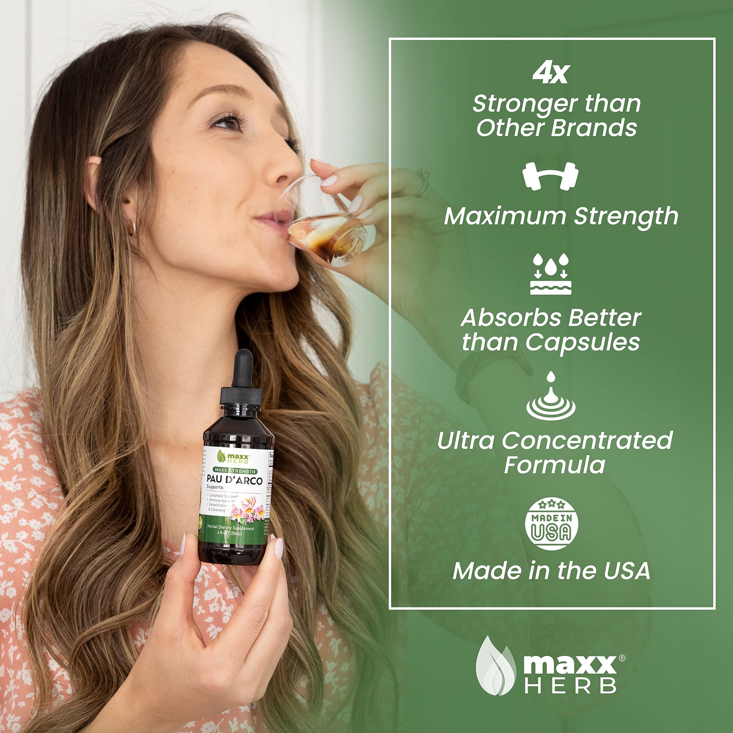 natural immune support with PAU D'Arco