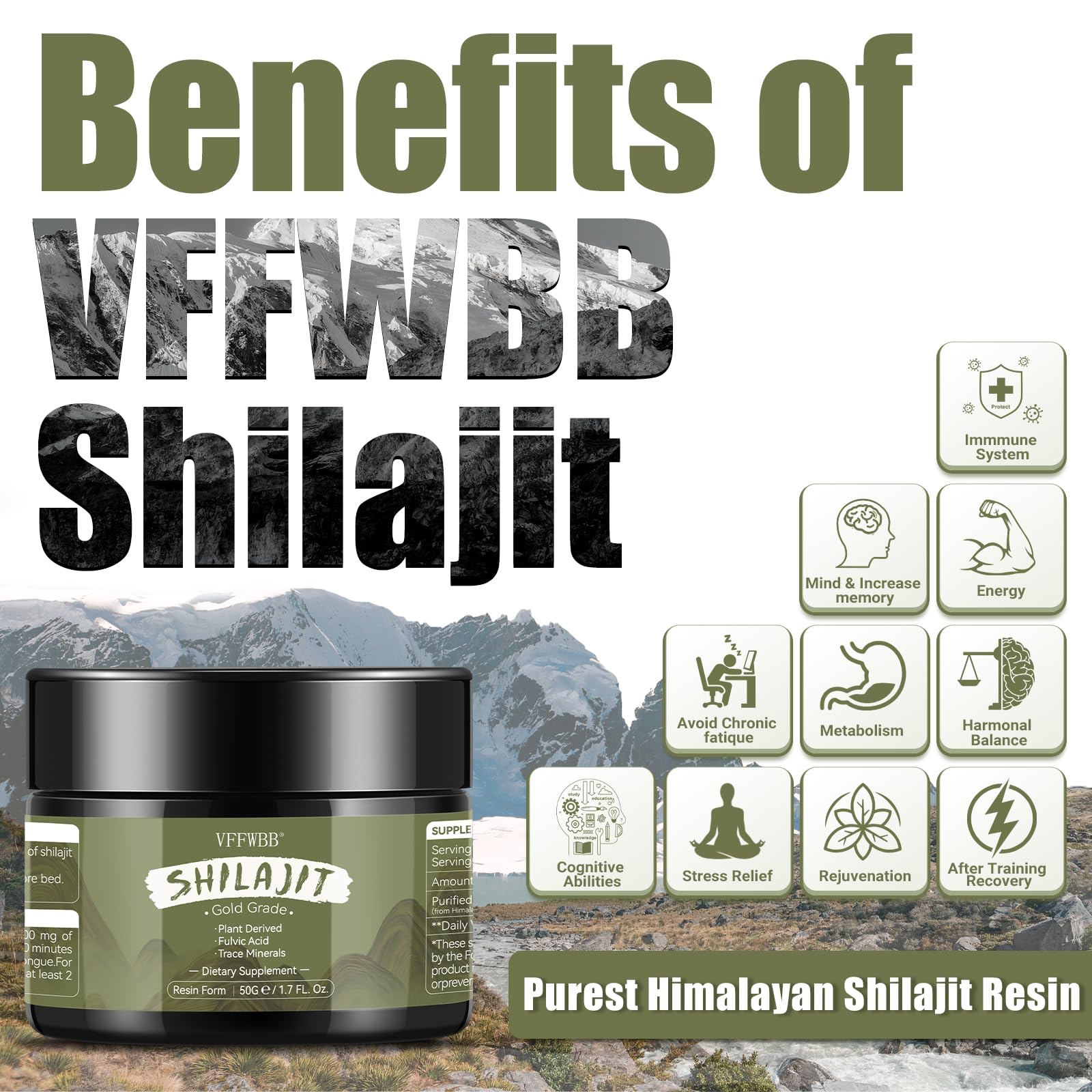 Natural immune support with Shilajit