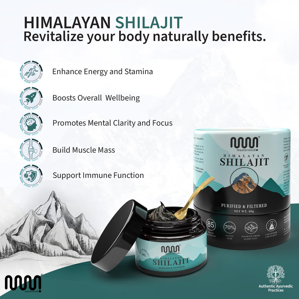 Natural immune support with Shilajit