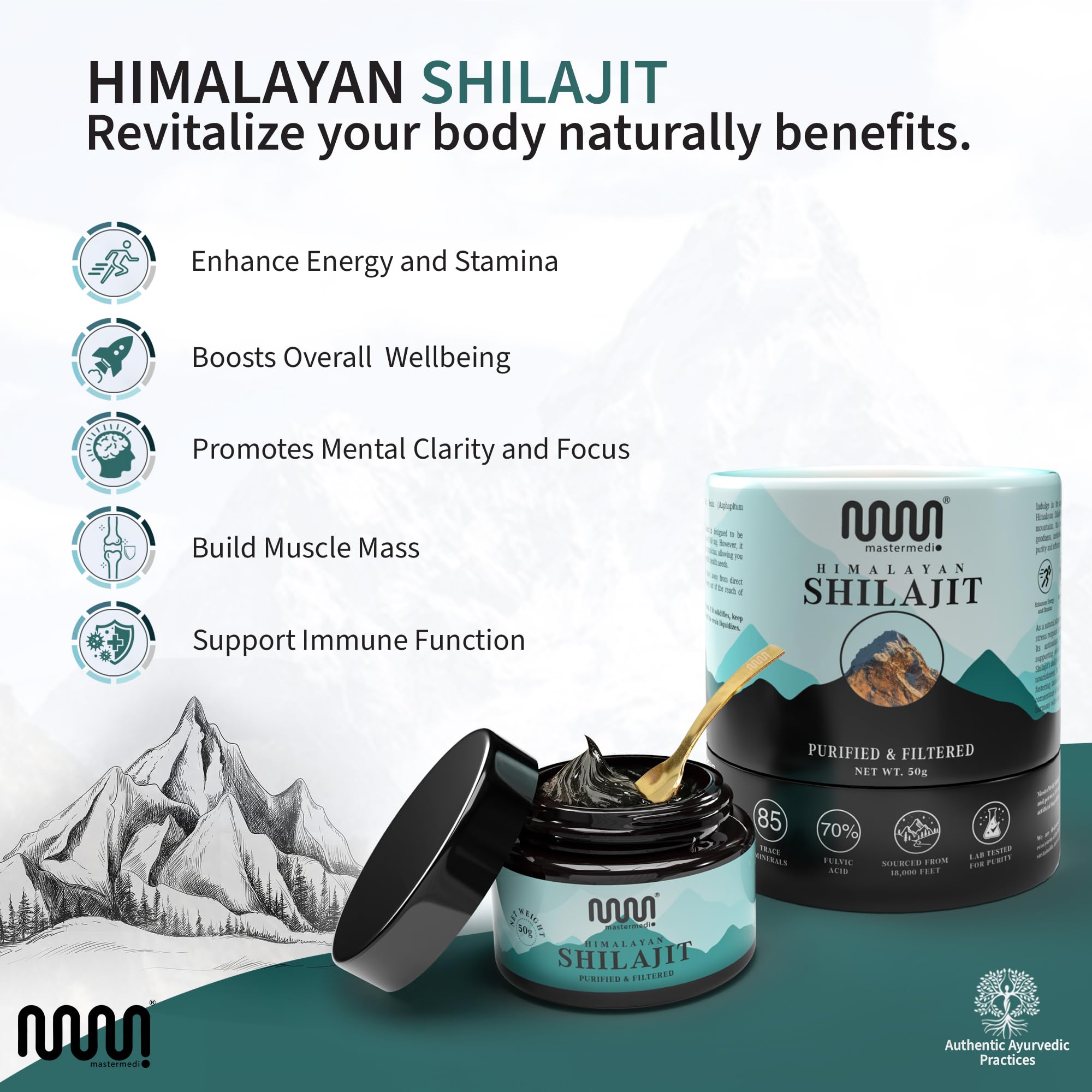 Natural immune support with Shilajit