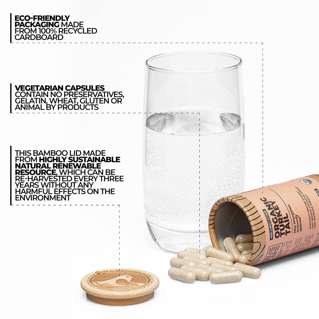 Natural immune support with Turkey Tail