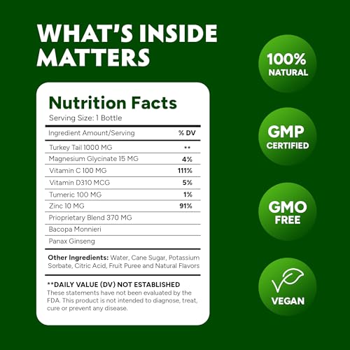 natural immune support with Turkey Tail