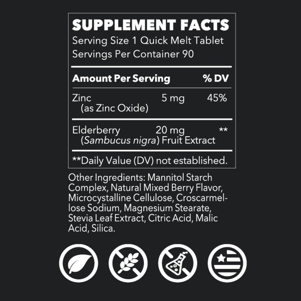 natural immune support with zinc