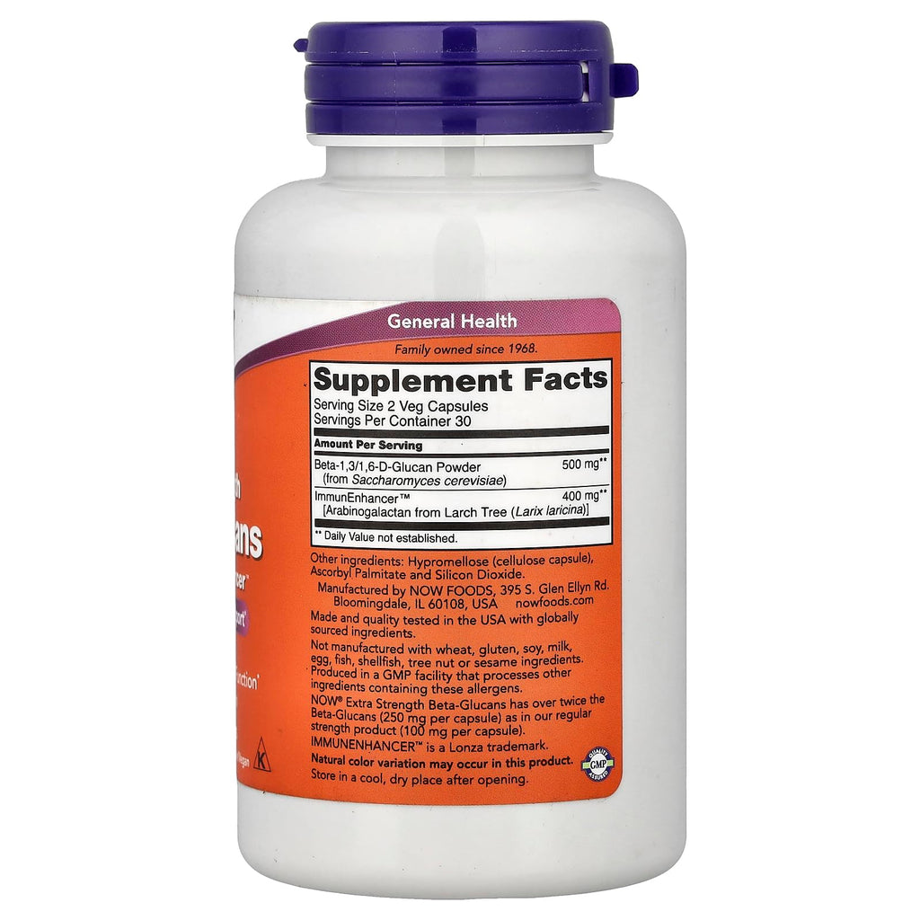 natural immunity booster with Beta-Glucans