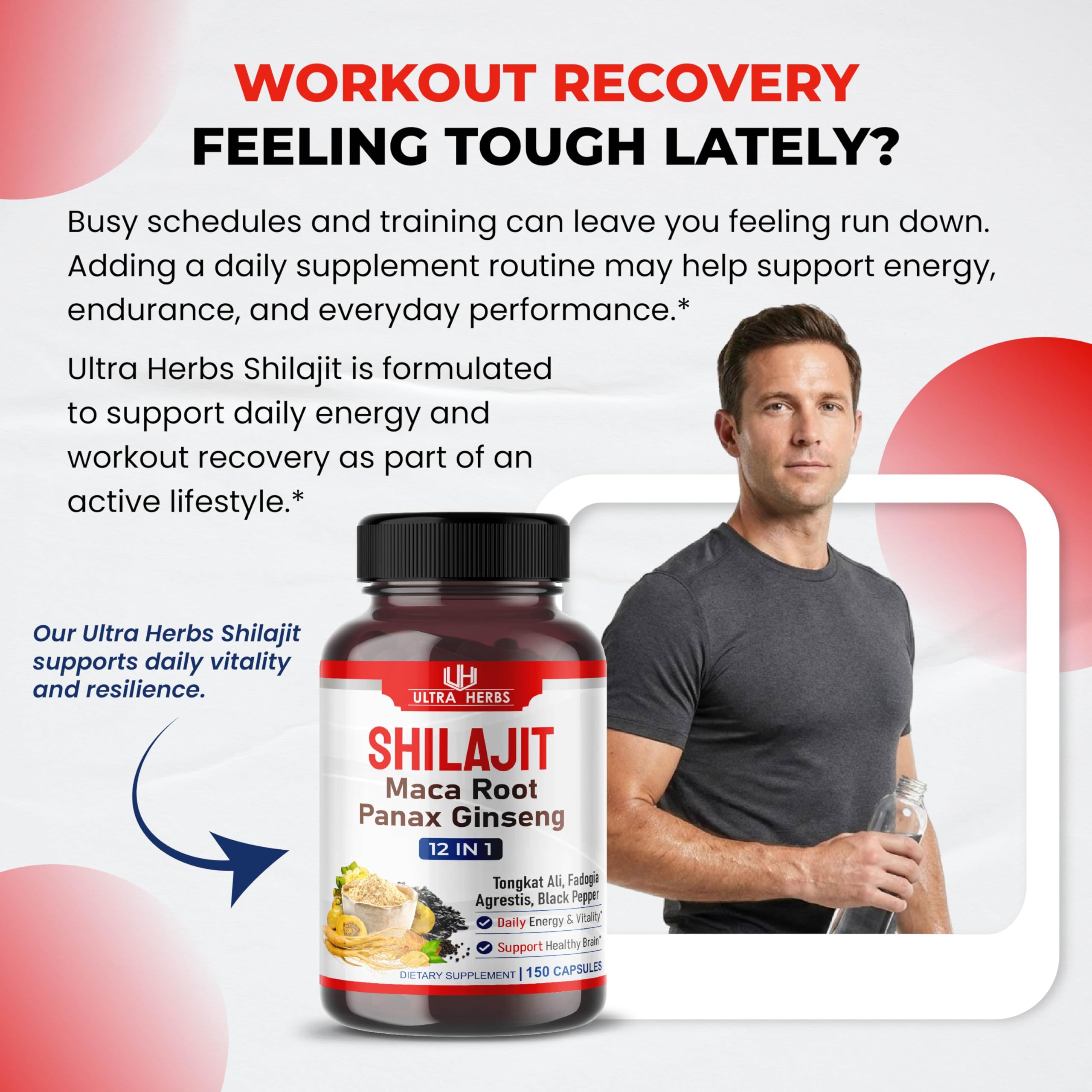 Natural immunity booster with shilajit