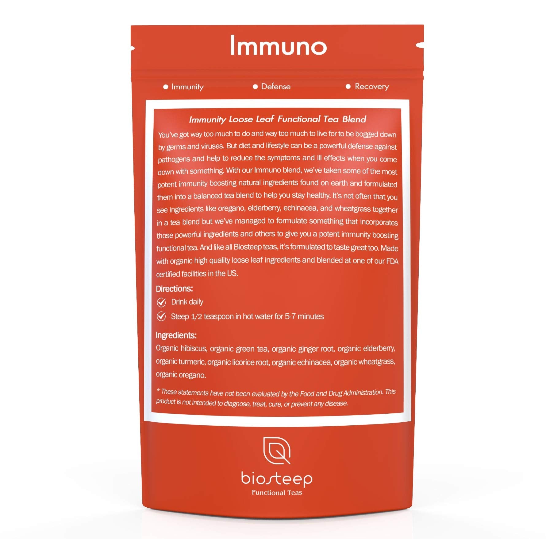 natural immunity boosting tea blend