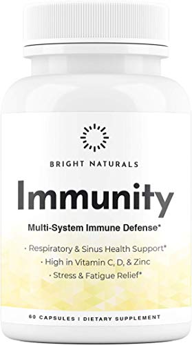 natural immunity support capsules with vitamin C