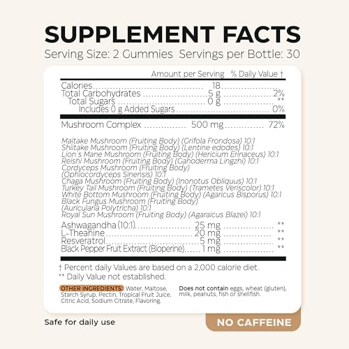 natural immunity support mushroom supplements