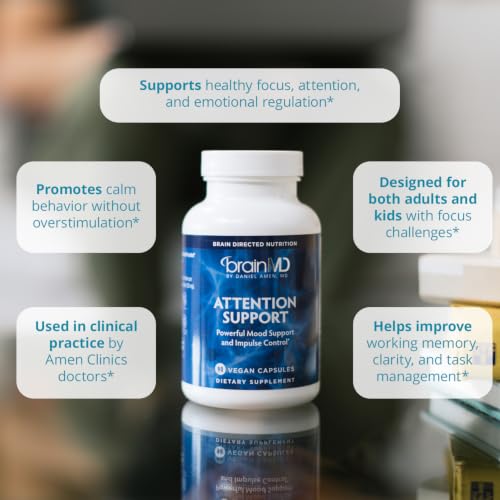 Natural impulse control blended vitamin supplements